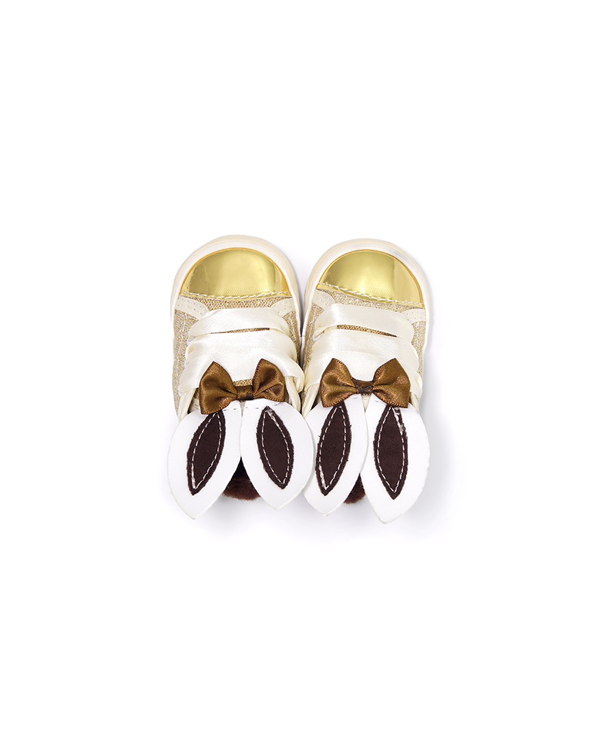 Tenis textil Conejo pike Oro - Mayoreo, menudeo y precio distribuidor ...